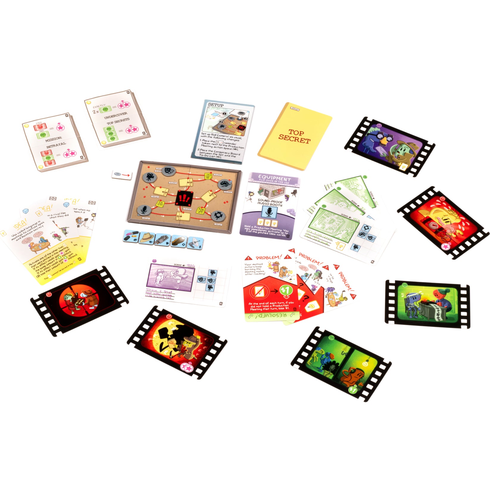Roll Camera! Spy Thriller Story Pack – Keen Bean Studio
